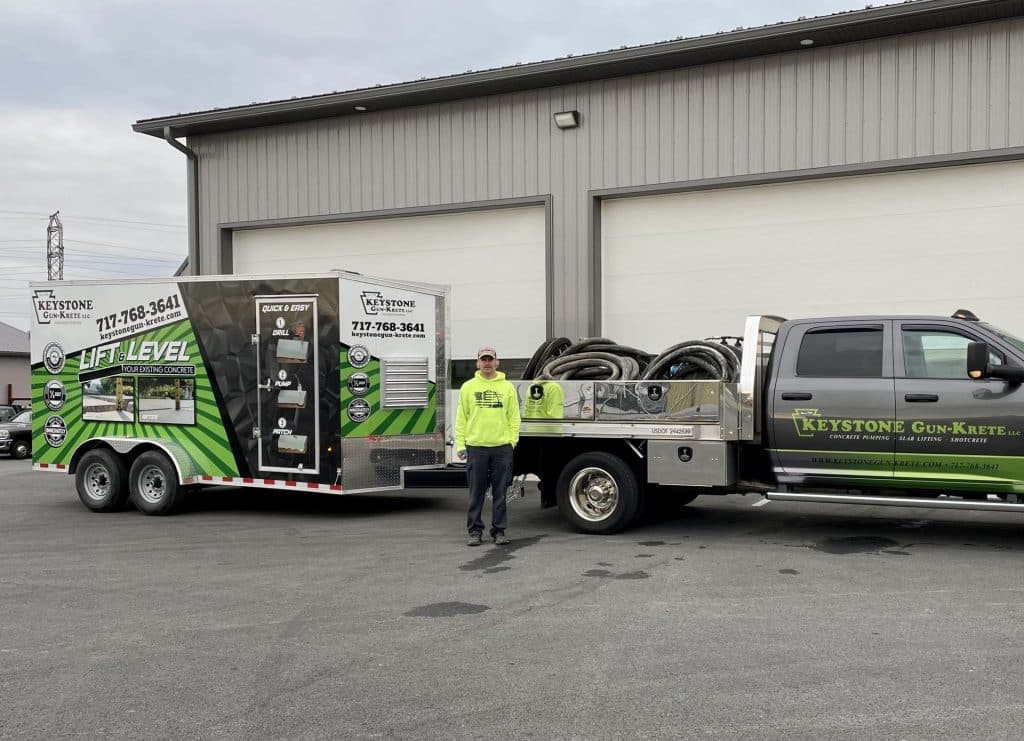 Concrete Lifting & Slab Jacking Services, Keystone Gun-Krete