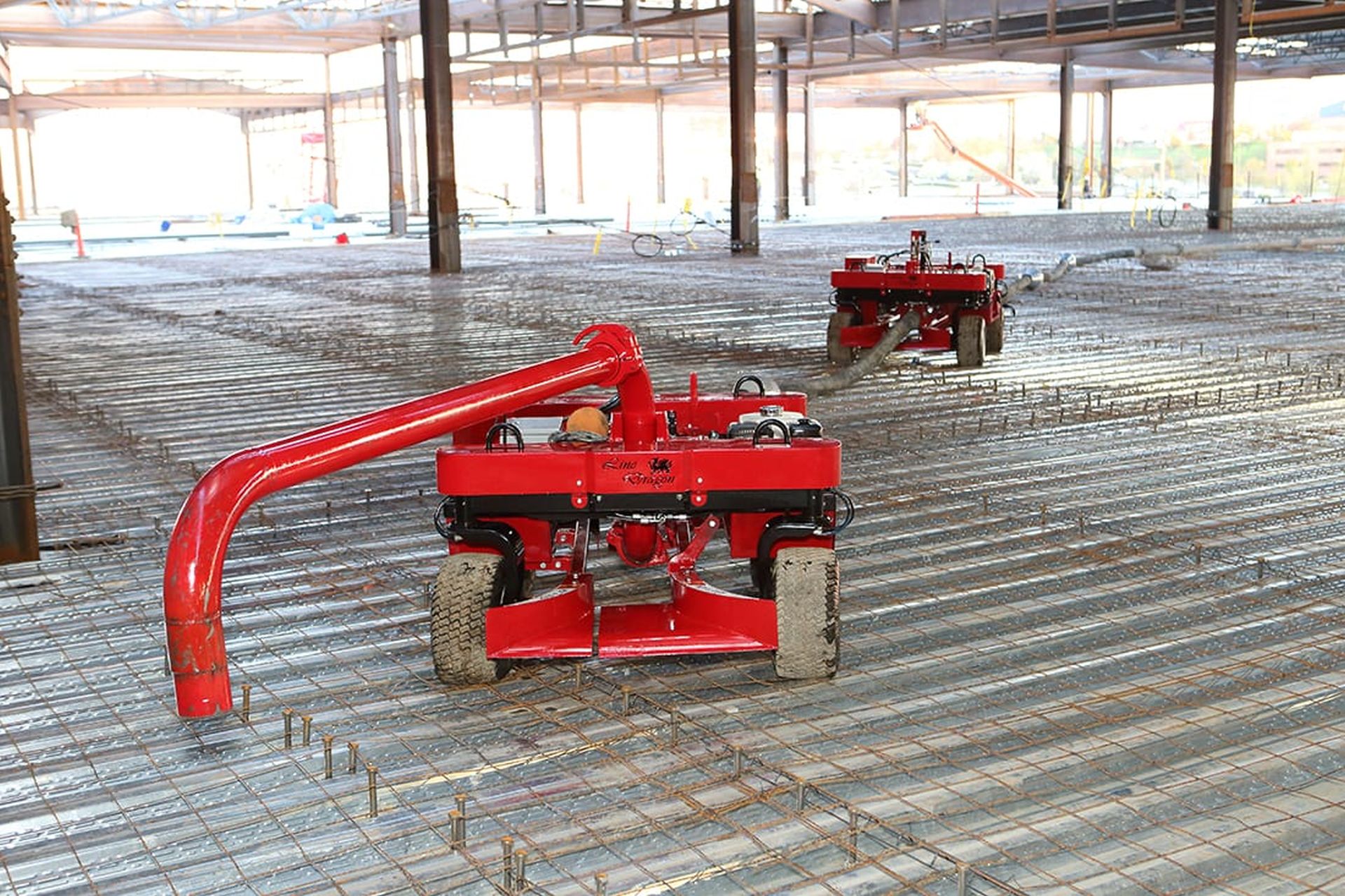 Line Dragon Concrete Placing Equipment - Keystone Gun-Krete